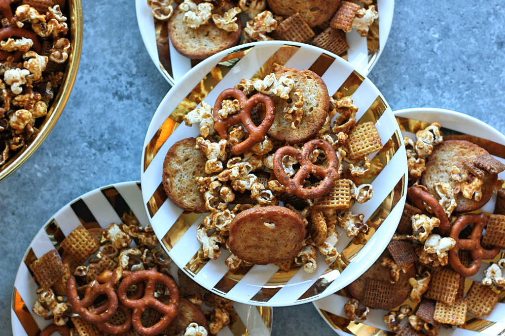 popcorn and Chex savory snack mix – Dahlia Kitchen