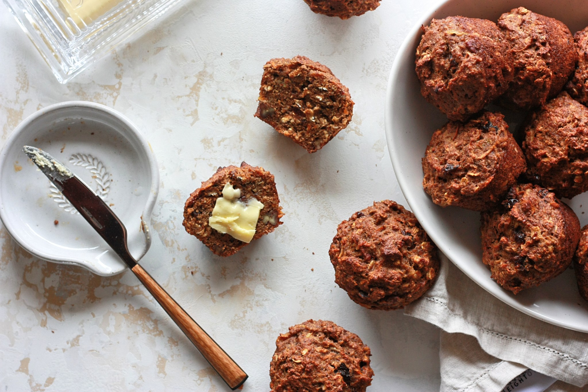 hearty morning glory muffins – Dahlia Kitchen